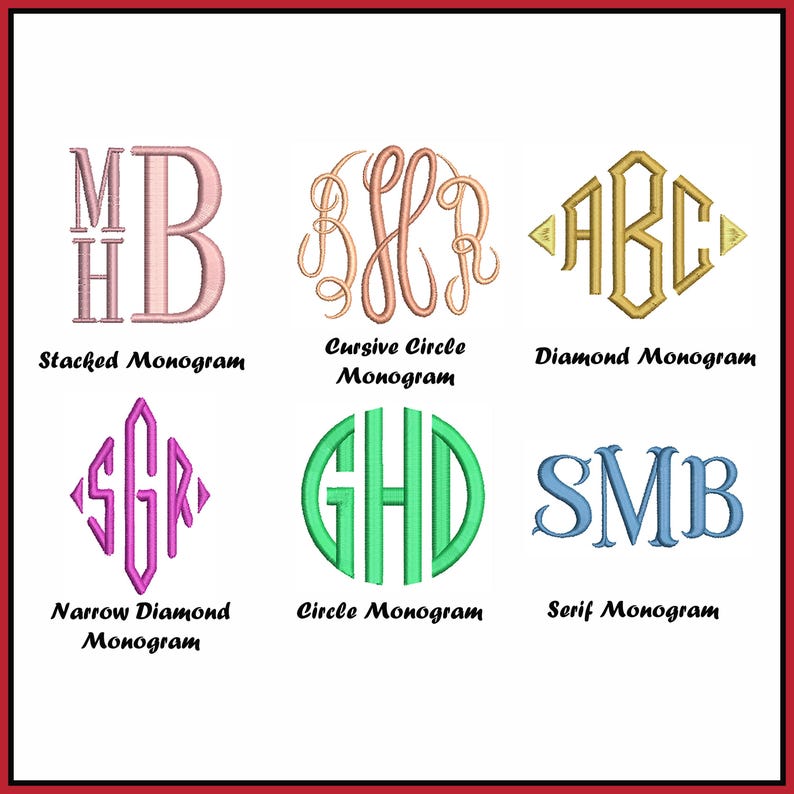 BX Embroidery Monogram Fonts : 12 Machine Embroidery Designs Brother ...
