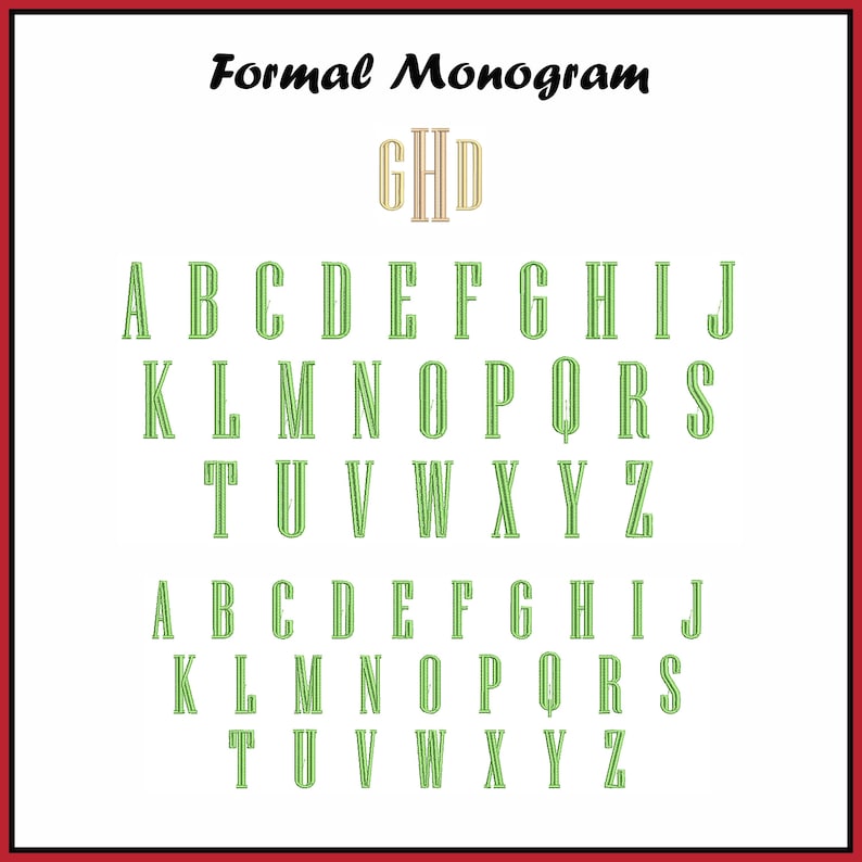 BX Embroidery Monogram Fonts : 12 Machine Embroidery Designs Brother ...