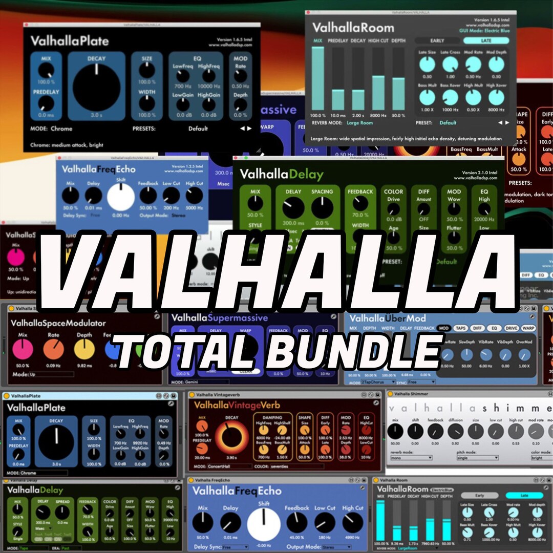 Valhalla DSP Bundle for Music Production, Instruments, Vst Plugins ...