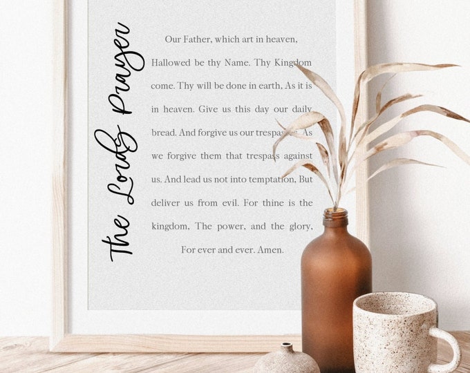 The Lord's Prayer Svg Our Father Prayer 3 Cut Files - Etsy