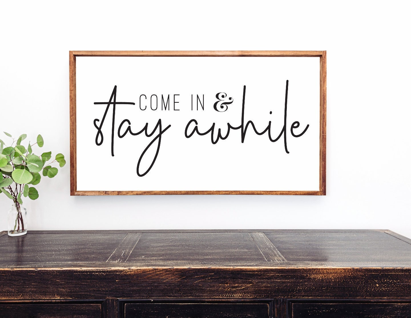 Come in and Stay Awhile Svg, Home Svg, Farmhouse Svg, Living Room Svg ...