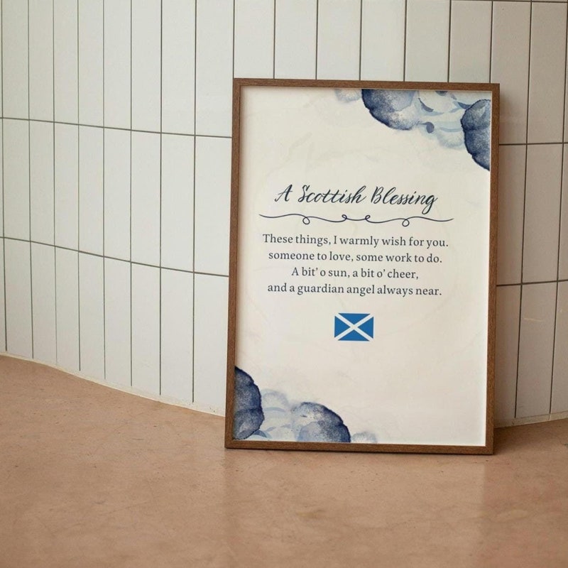 Scottish Blessing - Etsy