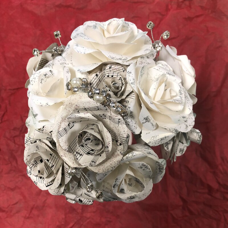 Sheet Music Bouquet - Etsy