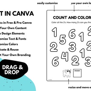 KDP Kids Coloring and Tracing Activity Book With Animals ⋆ Canva ...