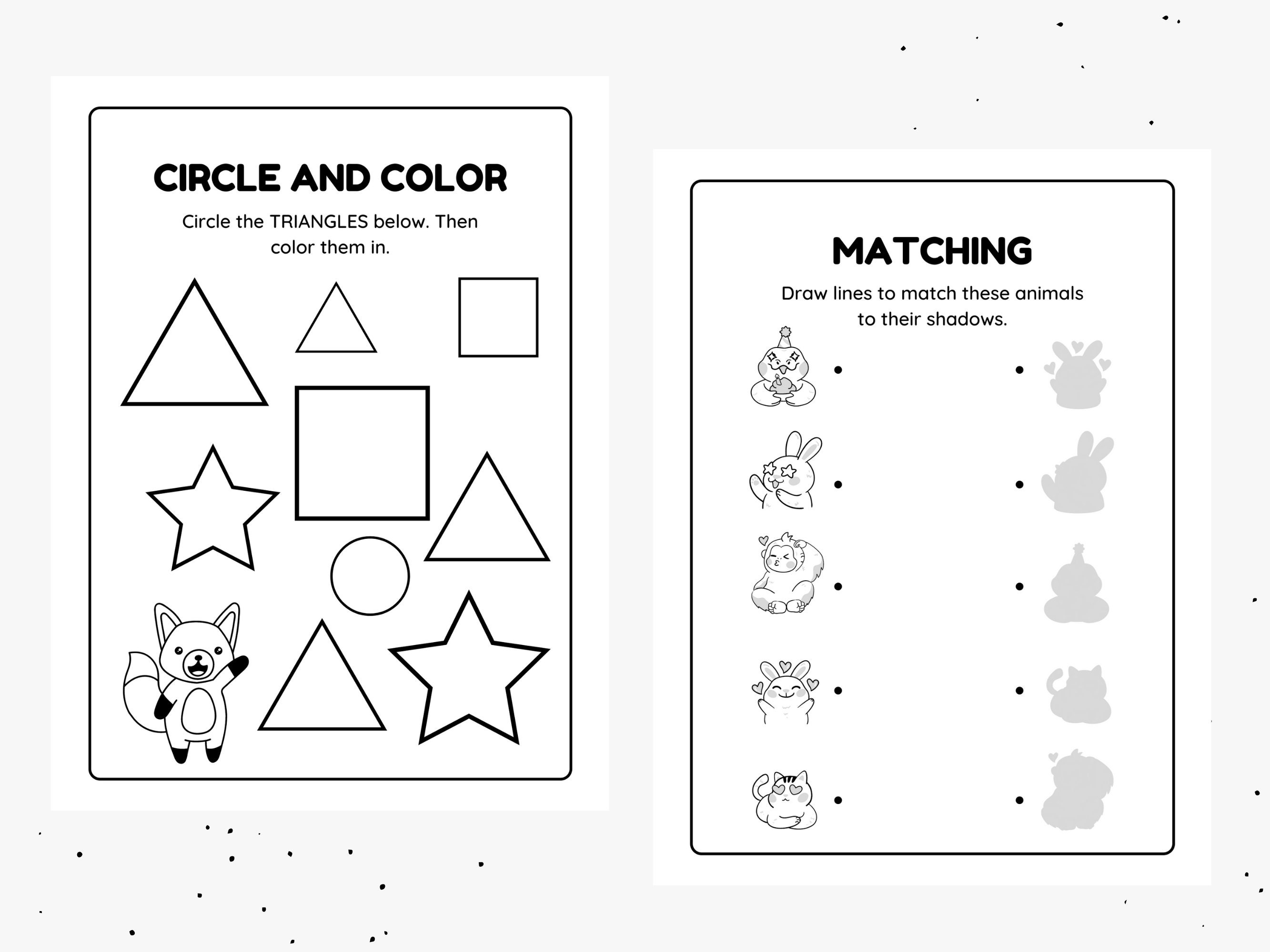 KDP Kids Coloring and Tracing Activity Book With Animals ⋆ Canva ...