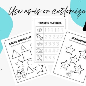 KDP Kids Coloring and Tracing Activity Book With Animals ⋆ Canva ...