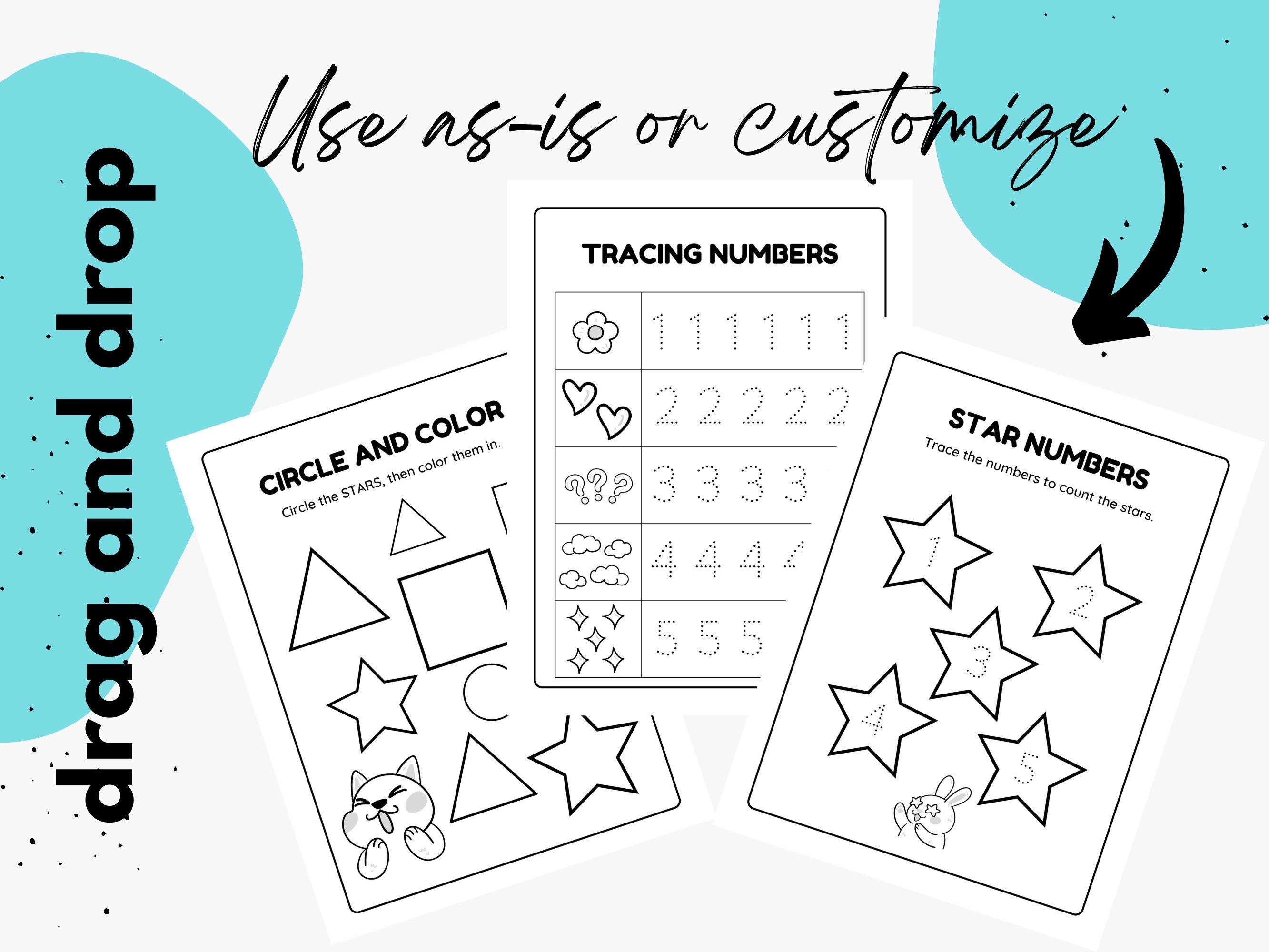 KDP Kids Coloring and Tracing Activity Book With Animals ⋆ Canva ...