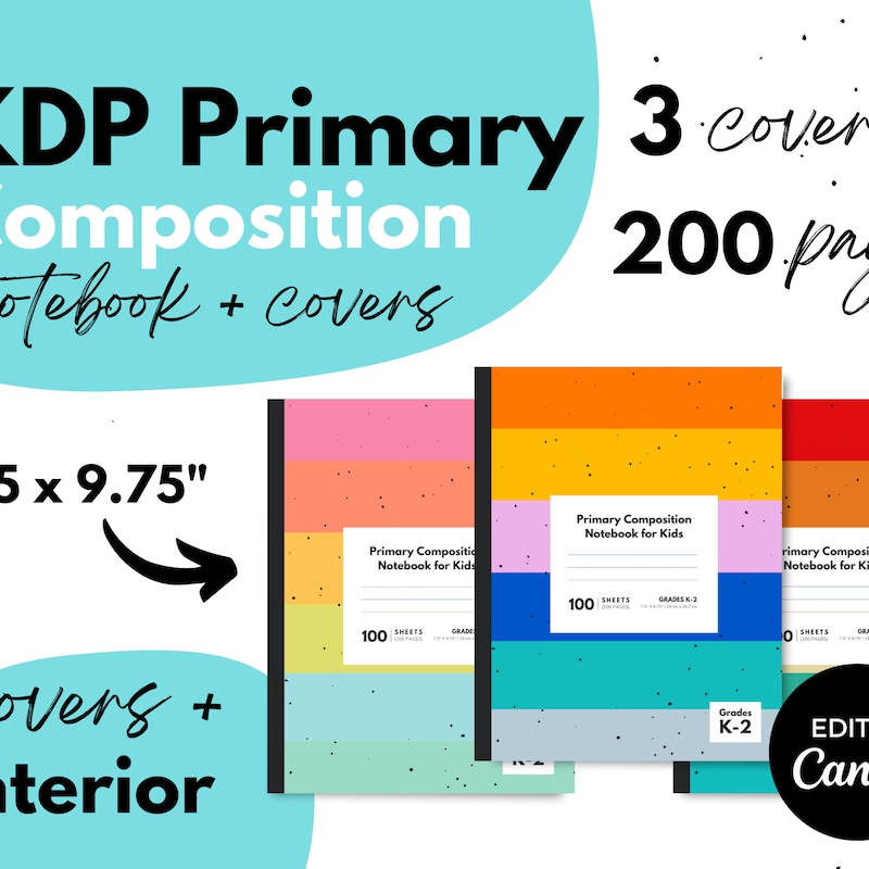Composition Notebook - Etsy