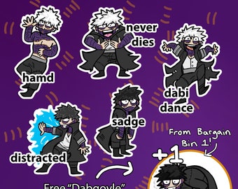 Dabi Stickers - Etsy