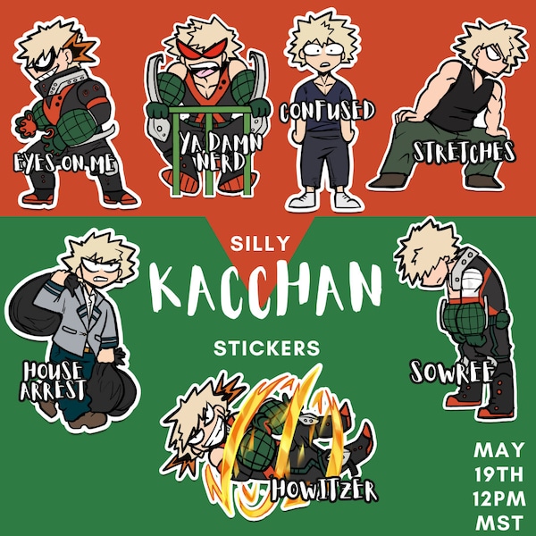 Mha Stickers - Etsy