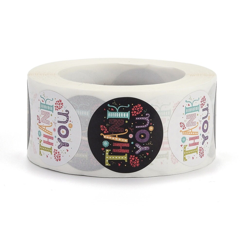 100 Thank You Stickers Labels for Your Order Thank You for - Etsy