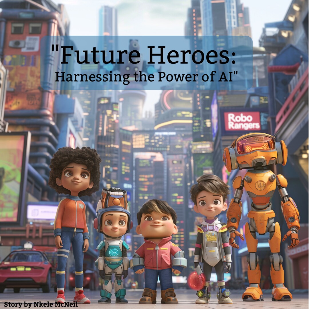 Future Heroes Harnessing the Power of AI A Kids Guide to Learning ...
