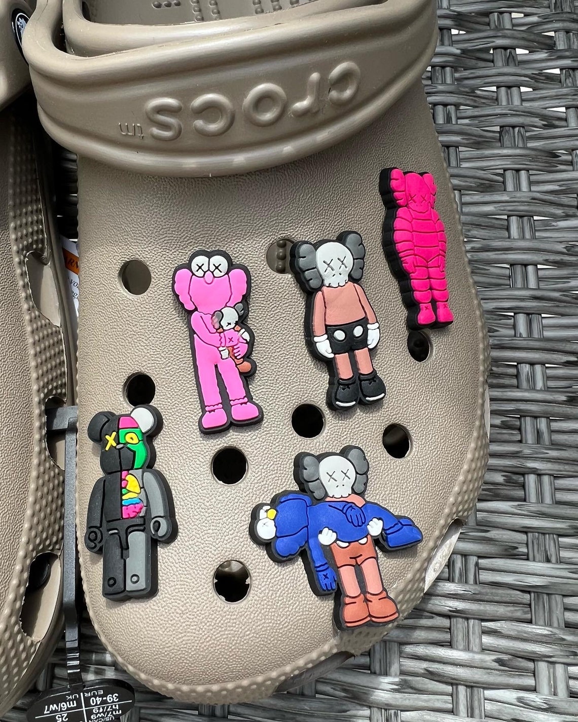 5pk Kaws Assorted Charms - Etsy