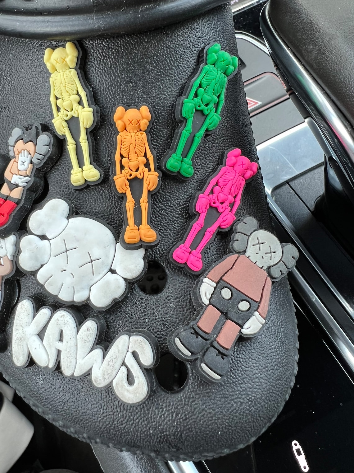 Gamer 4pk Kaws Croc Charms - Etsy