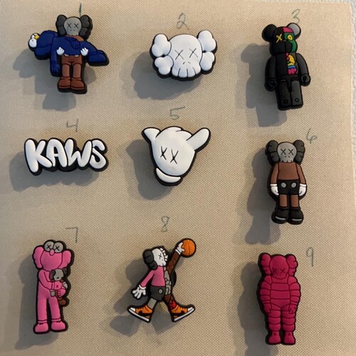 Kaws Paws Charms for Crocs 9pk - Etsy