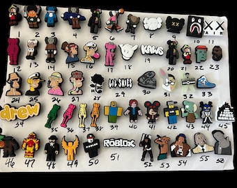 Croc Charms Roblox - Etsy