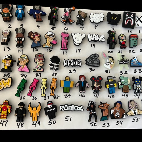 Kaws Paws Charms for Crocs 9pk - Etsy