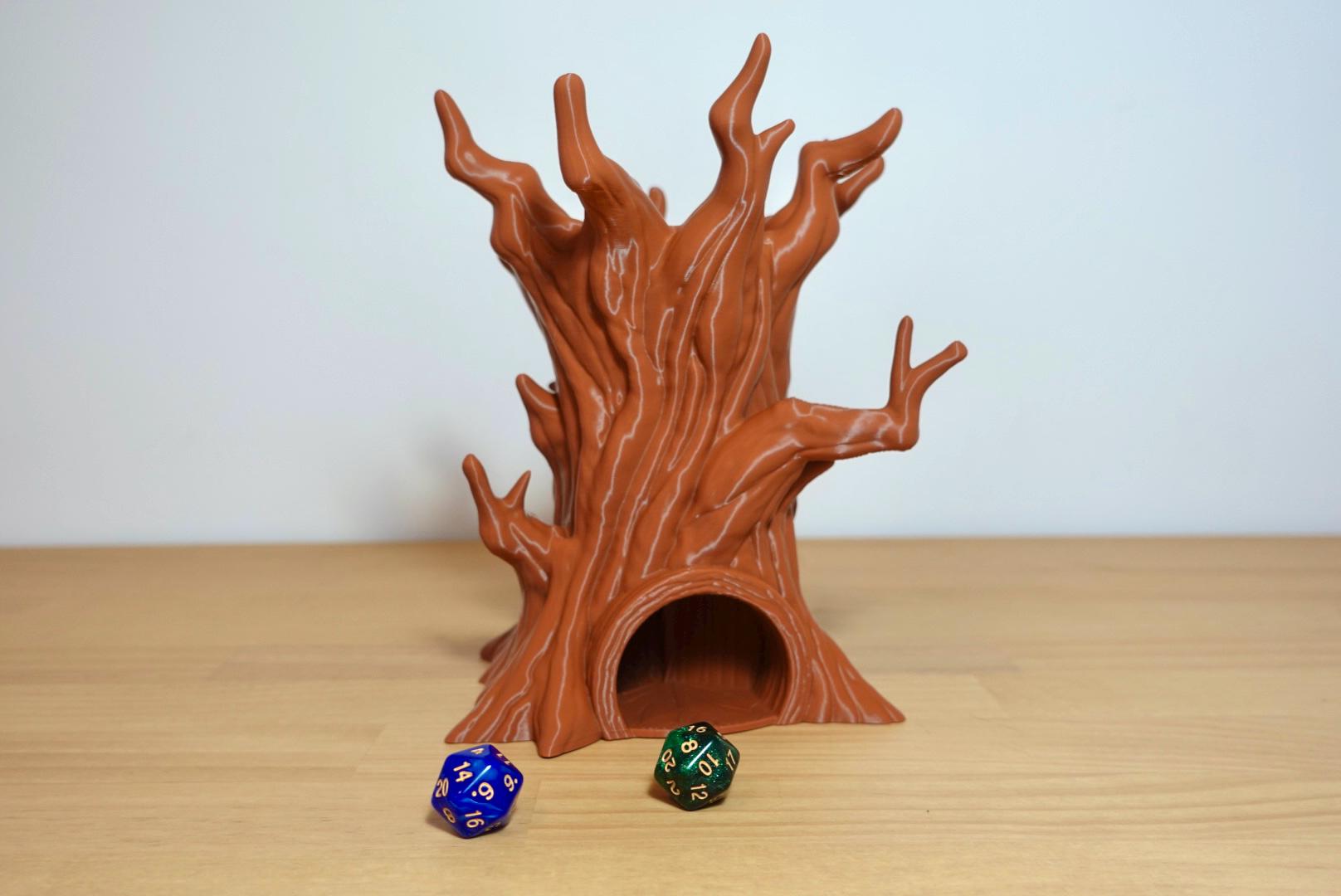 Dice Tower Tree 3d Printed and Ready for Gaming - Etsy