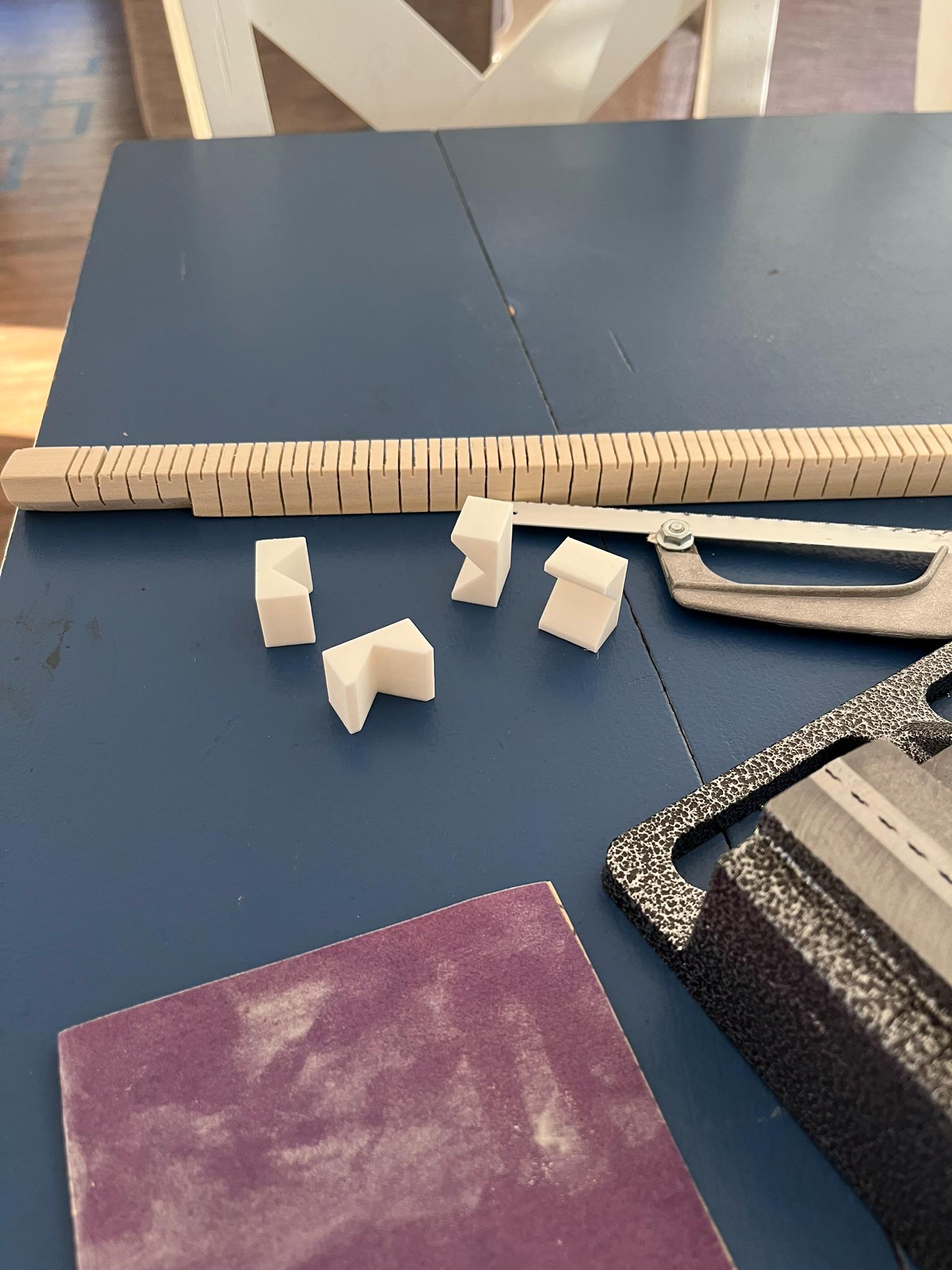 Square Dowel Vice Jig Small Art Supplies for Detailed Work 3d Printed ...