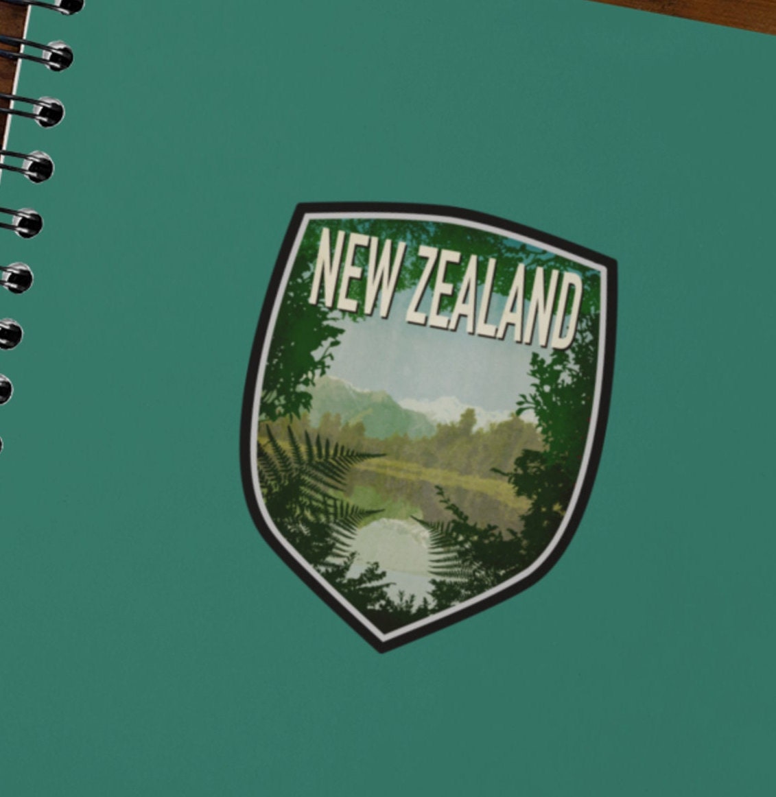 New Zealand Travel Sticker Vintage Style Decal for Suitcase - Etsy