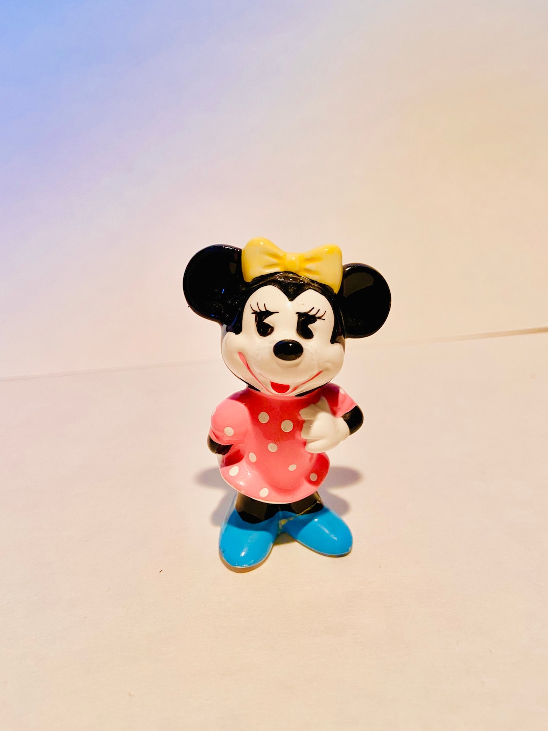 Minnie Mouse Collectible - Minnie Ceramic Figurine - Minnie Figurine ...