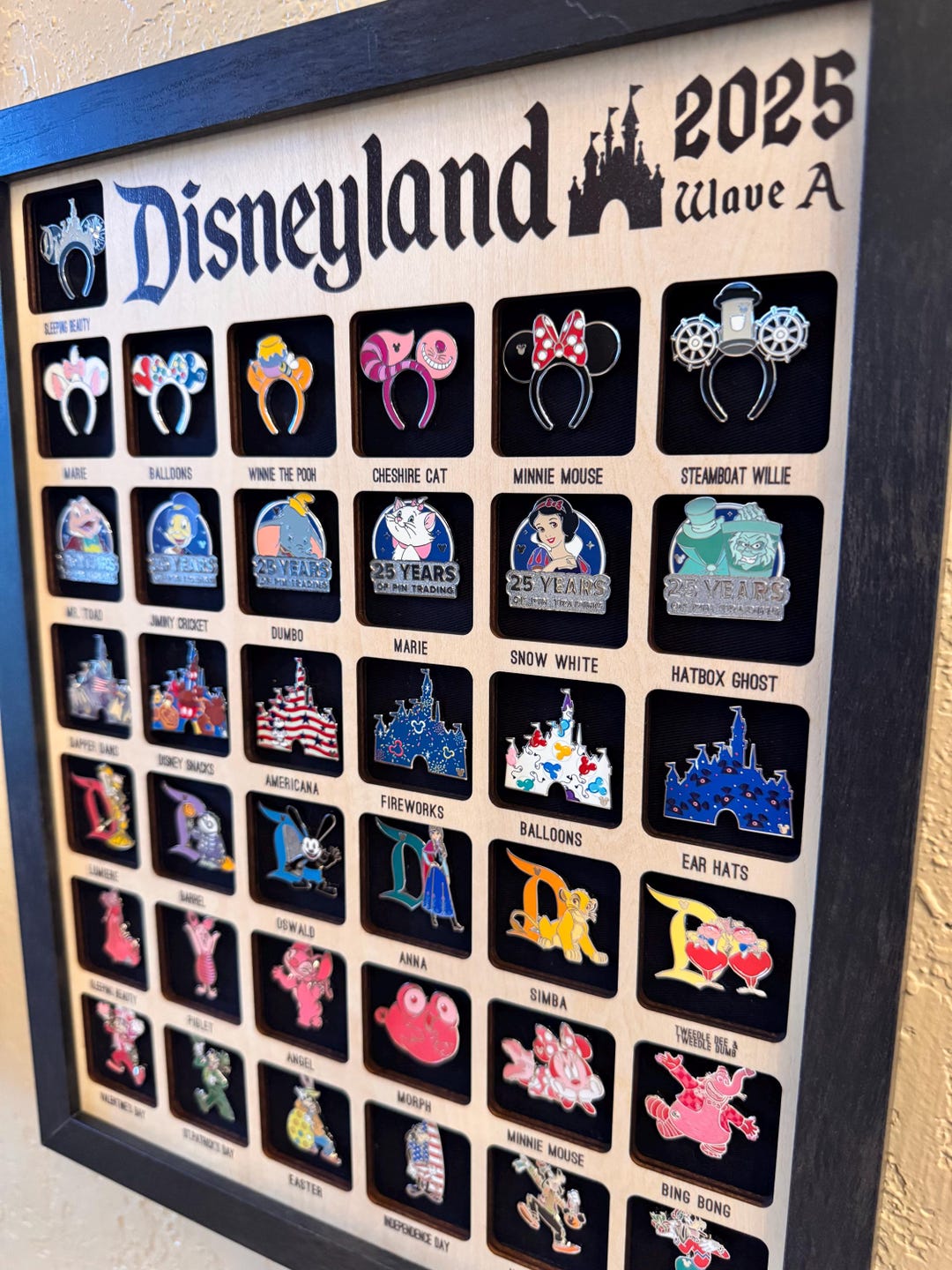 Hidden Mouse Pin Display Frame Insert - Etsy