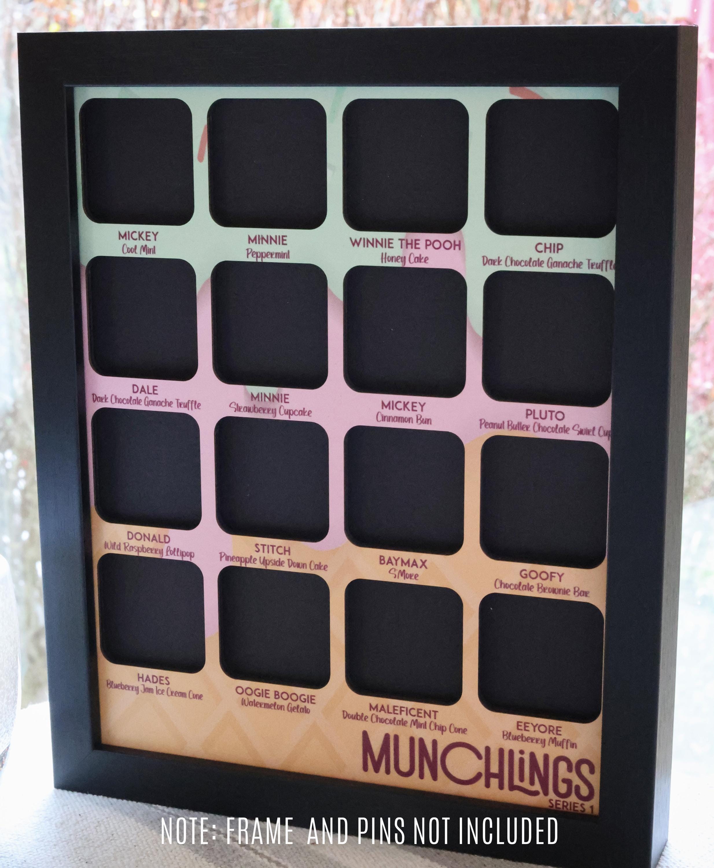 Munchling Pin Display Frame Insert - Etsy