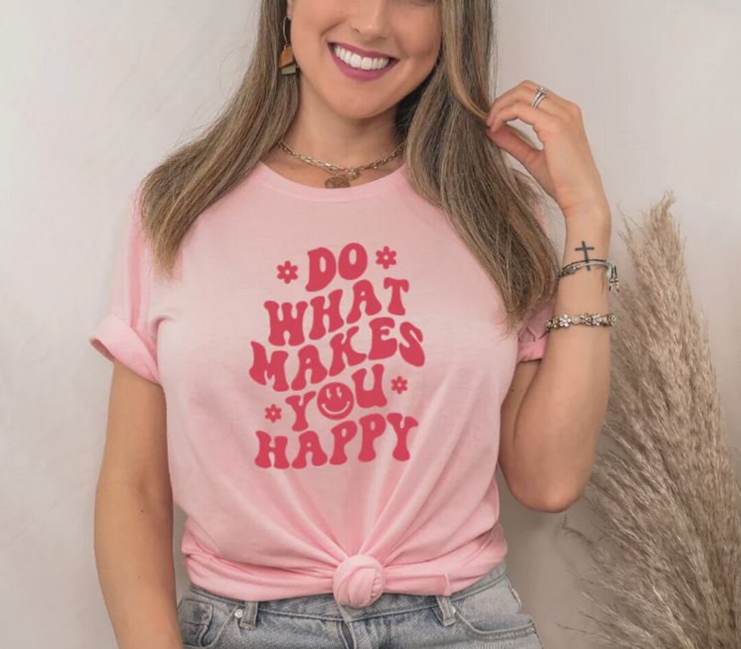 Do What Makes You Happy Screen Print - Etsy