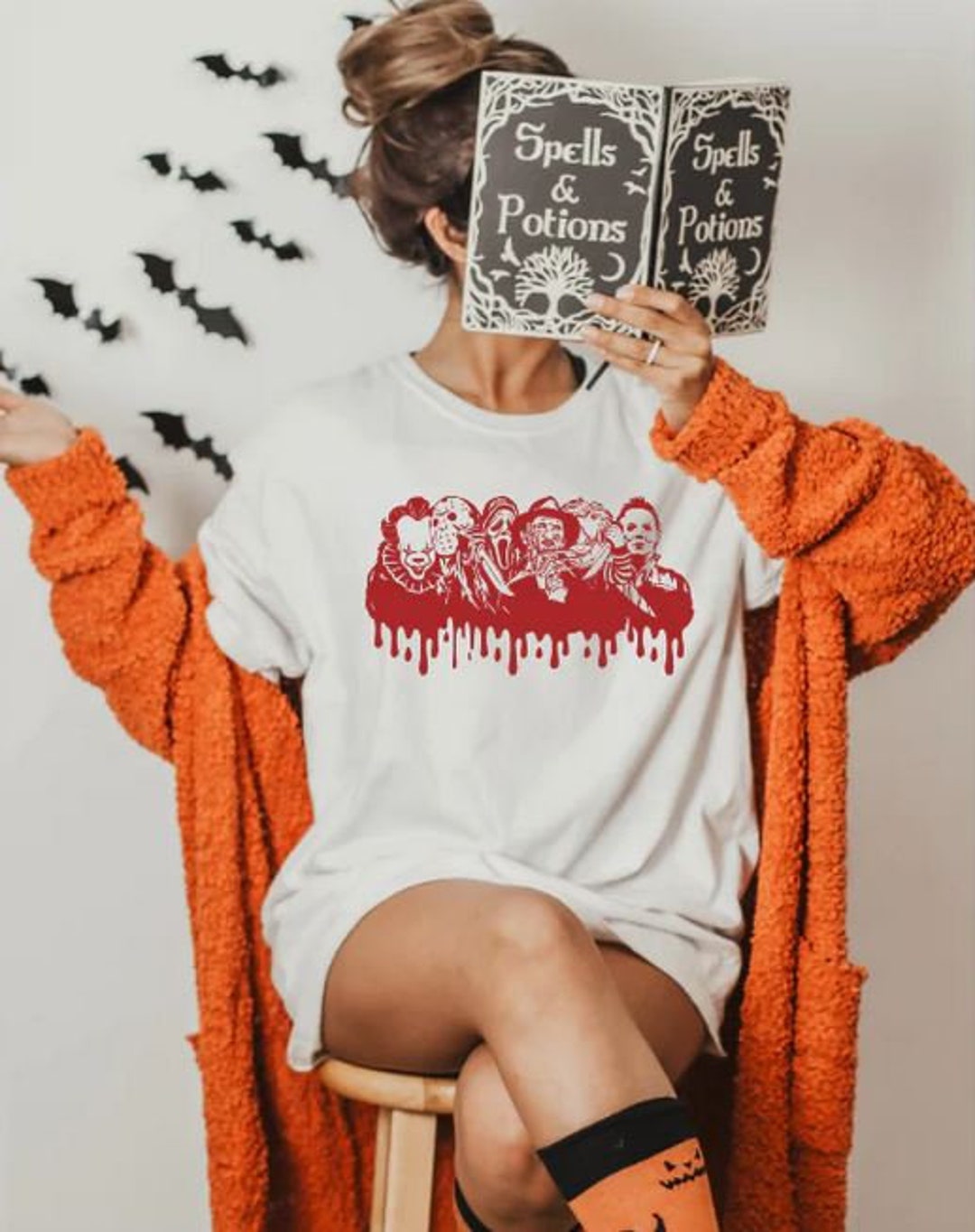 Blood Drip Screen Print - Etsy