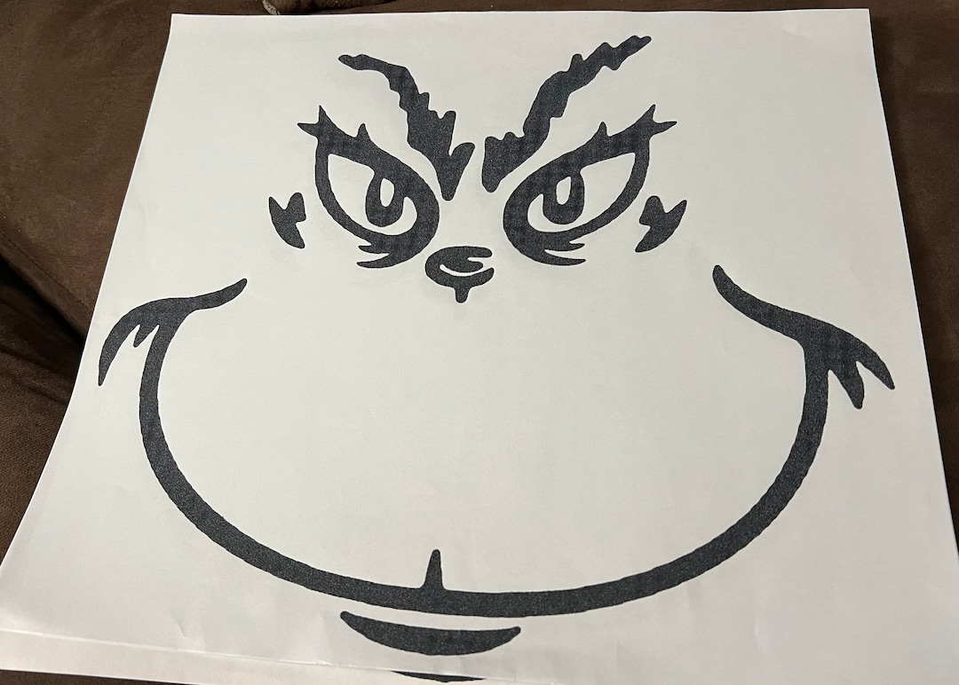 Grinch Screen Print - Etsy