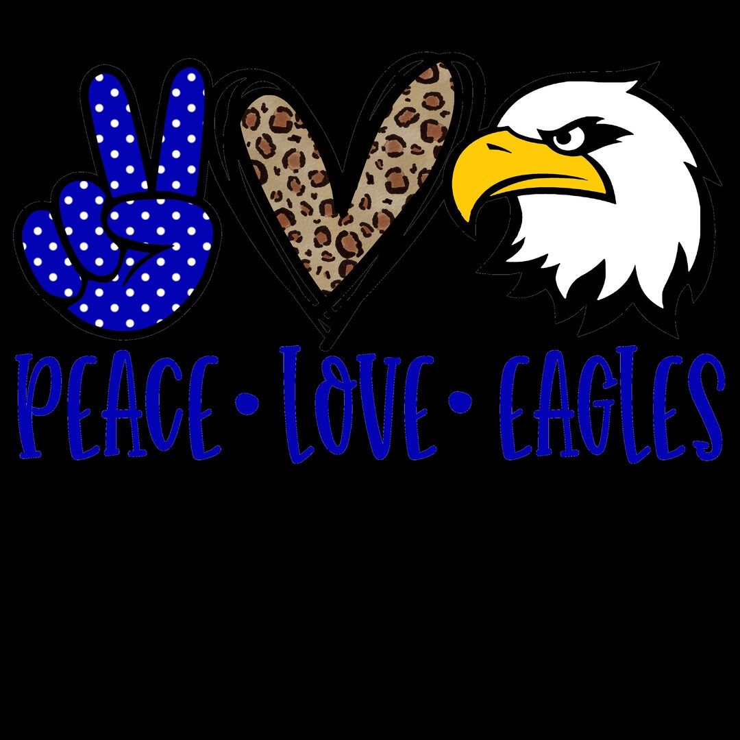 Peace Love Eagles - Etsy