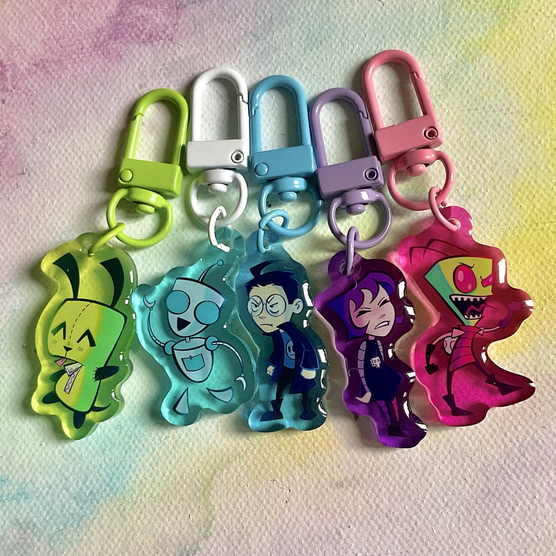 Invader Zim Charms - Etsy