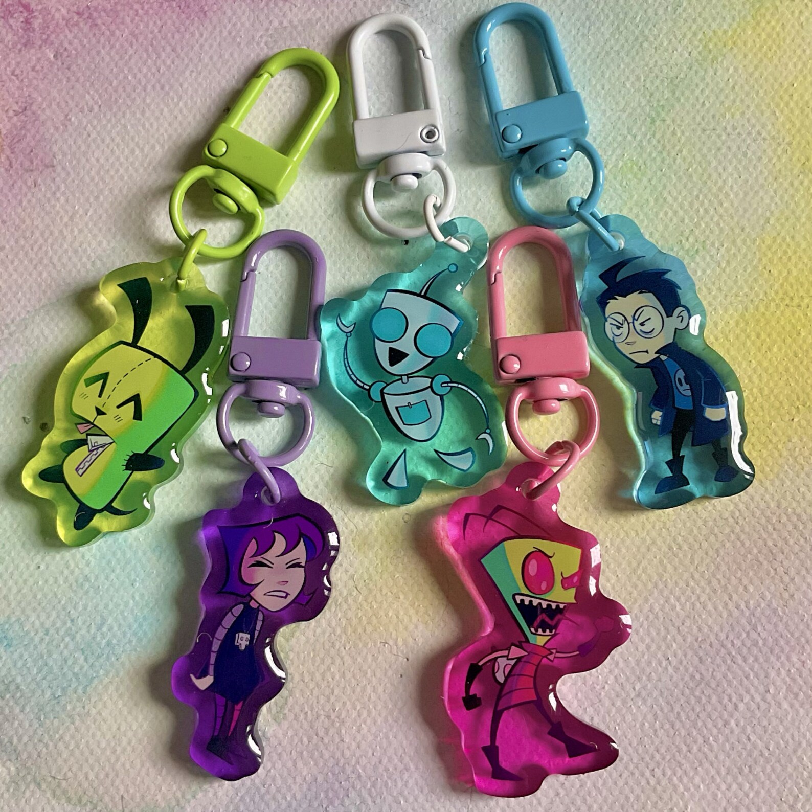 Invader Zim Charms - Etsy