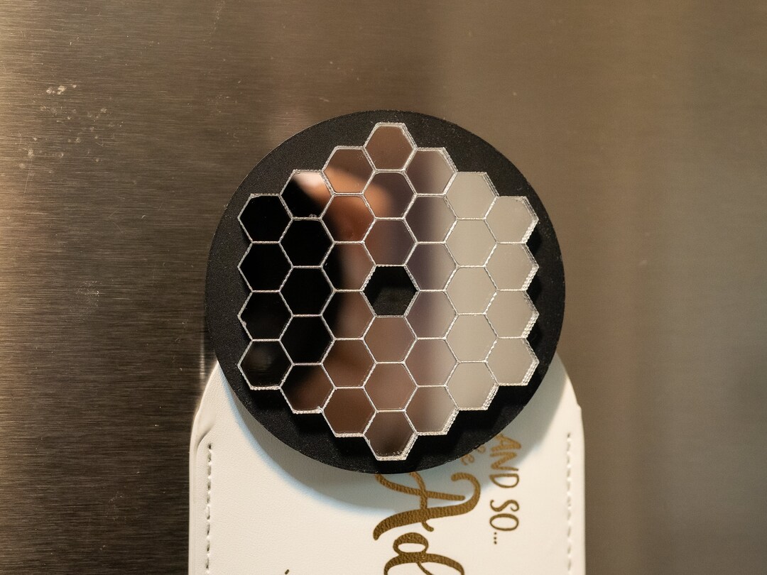 KECK Space Telescope Themed Fridge Magnet | Space Universe Exploration ...