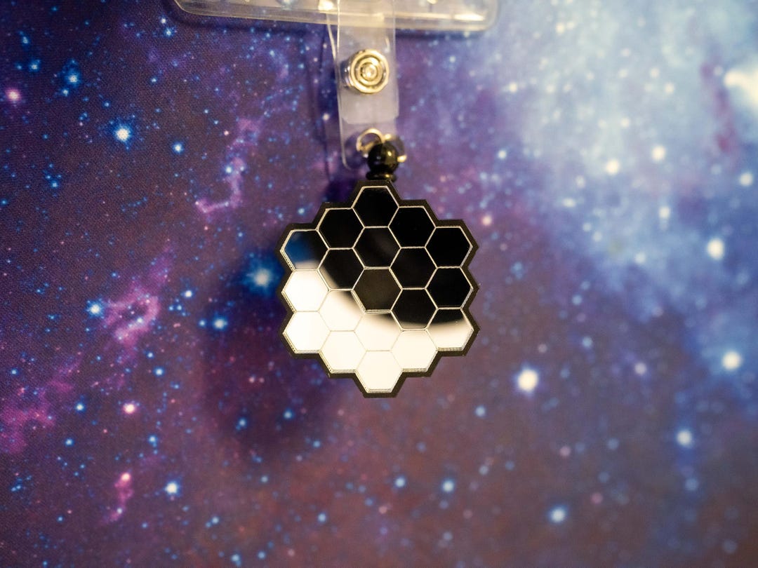 James Webb Space Telescope Badge Reel – Retractable ID Holder ...