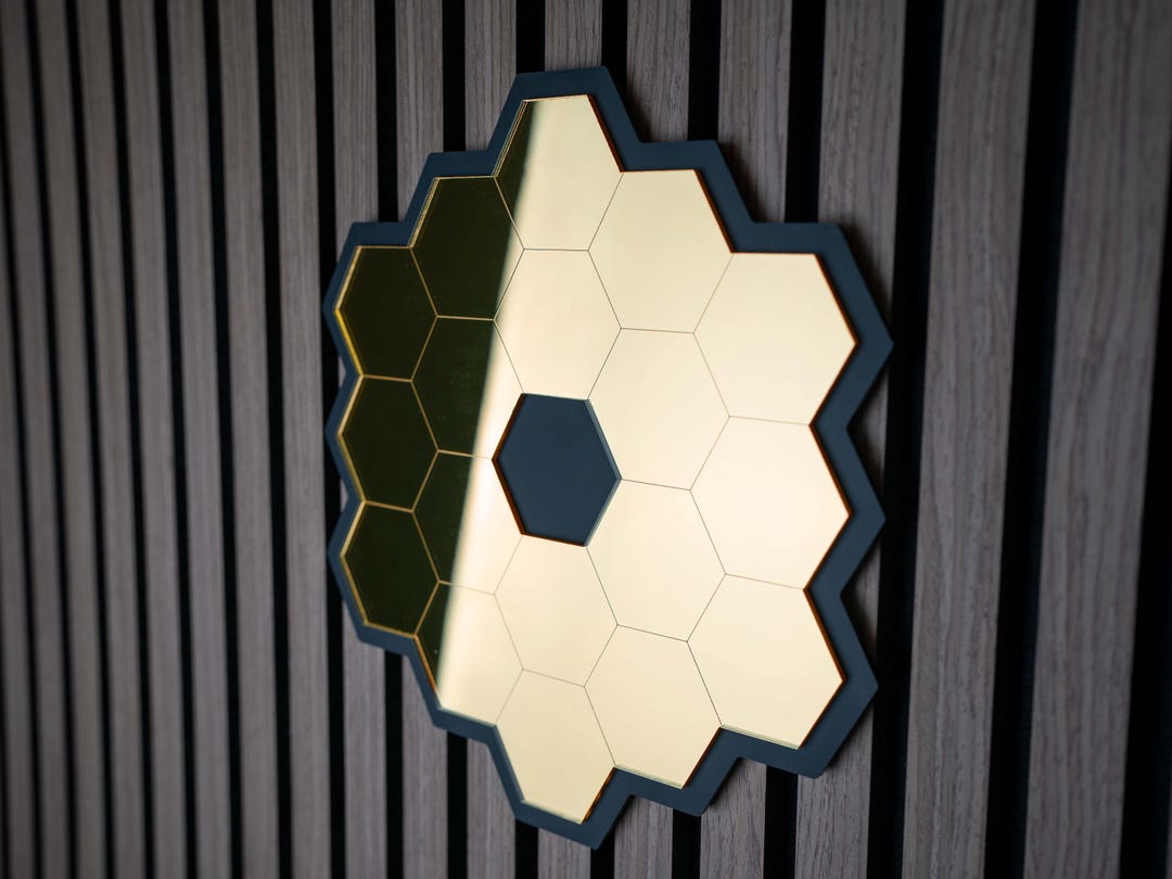 James Webb Space Telescope Themed Mirror Wall Art, FREE Shipping Over ...