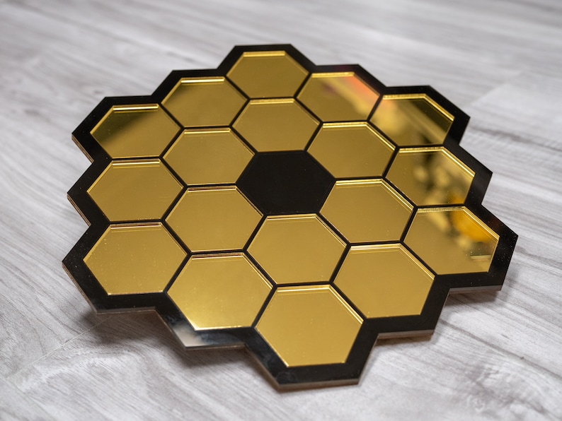 James Webb Space Telescope Themed Mirror Wall Art Perfect - Etsy