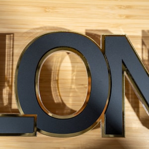 Custom 3D Letters or Numbers Words 3D Raised Sign | Company Logo ...