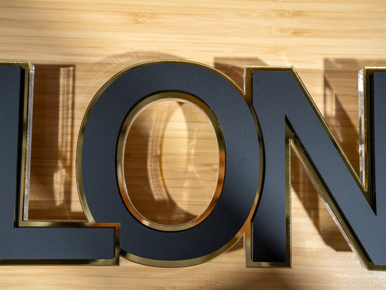 Custom 3D Letters or Numbers Words 3D Raised Sign | Company Logo ...