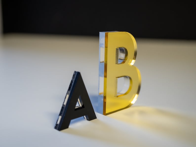 Custom 3D Letters or Numbers Words 3D Raised Sign | Company Logo ...