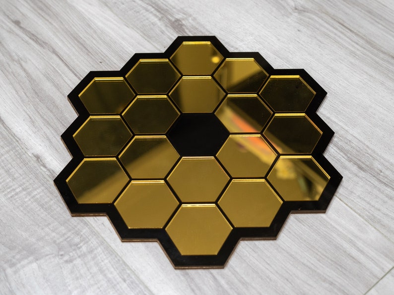 James Webb Space Telescope Themed Mirror Wall Art Perfect - Etsy