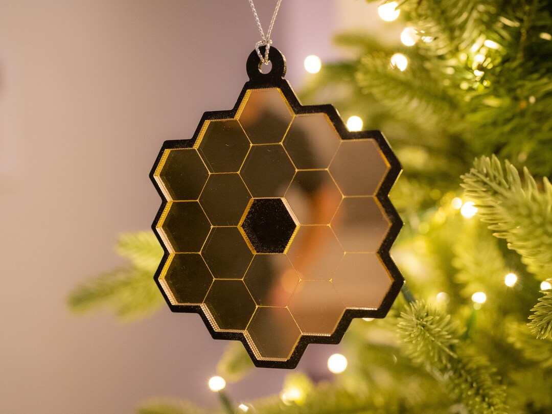 James Webb Space Telescope Themed Keychain Ornament for Holidays ...