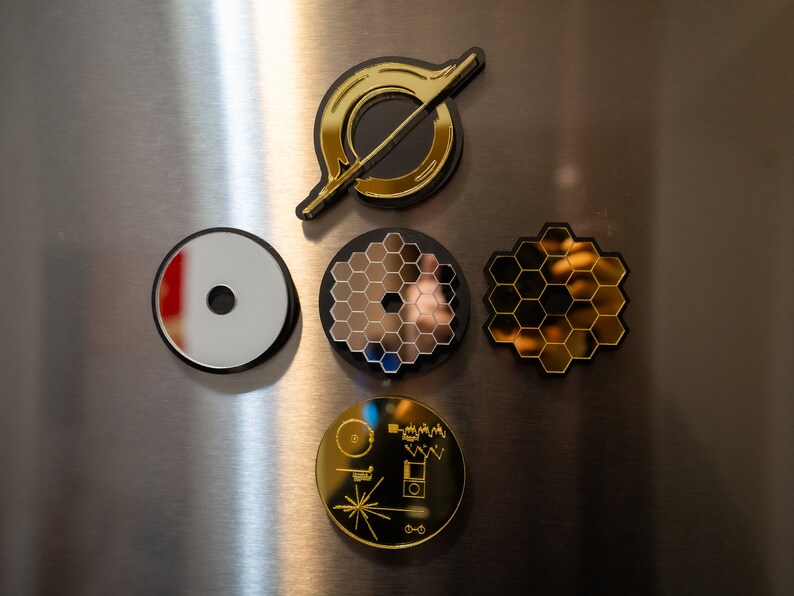 KECK Space Telescope Themed Fridge Magnet | Space Universe Exploration ...