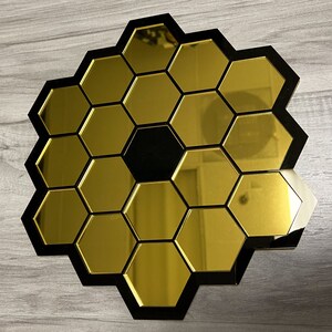 James Webb Space Telescope Themed Mirror Wall Art Perfect - Etsy