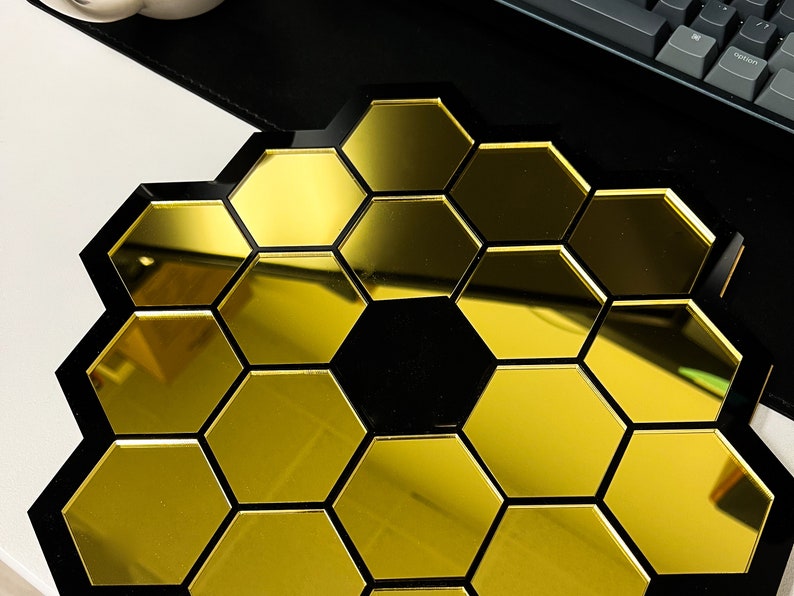 James Webb Space Telescope Themed Mirror Wall Art Perfect - Etsy