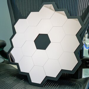 James Webb Space Telescope Themed Mirror Wall Art, Perfect Gift for the ...