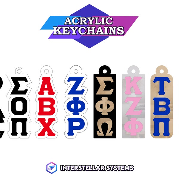 Custom Greek Letters - Etsy
