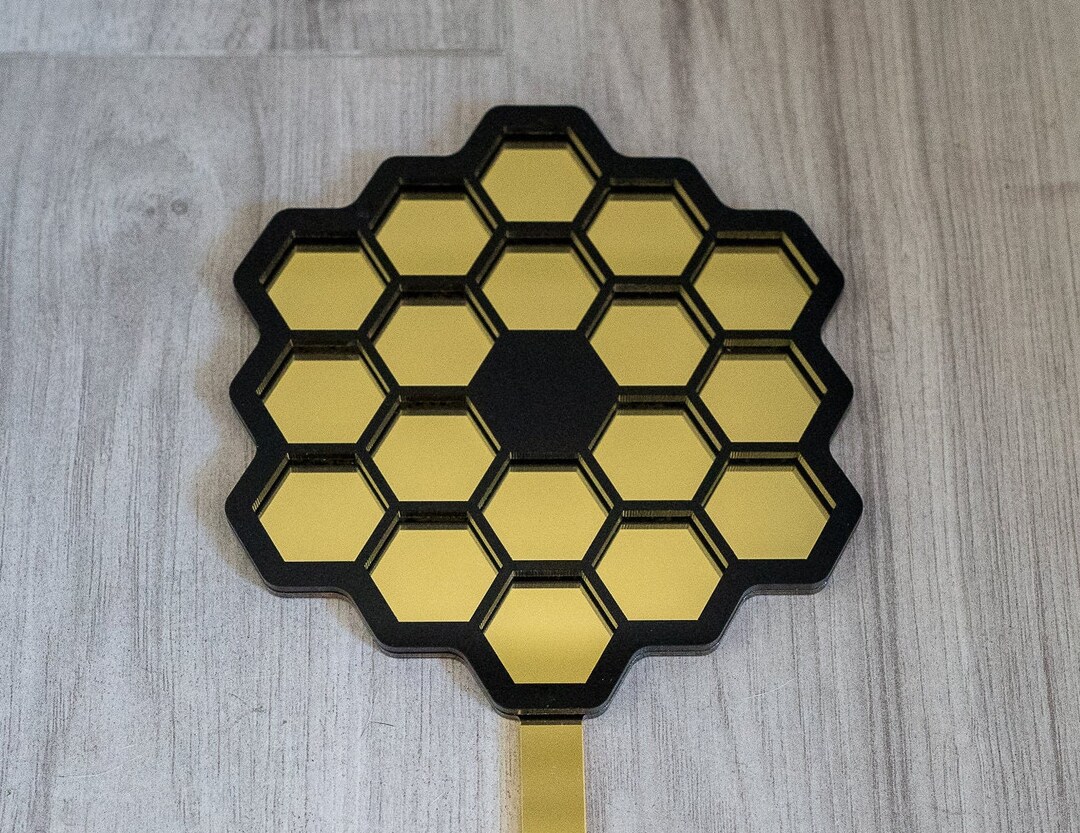 James Webb Space Telescope Themed Mirror Cake Topper | Science Space ...