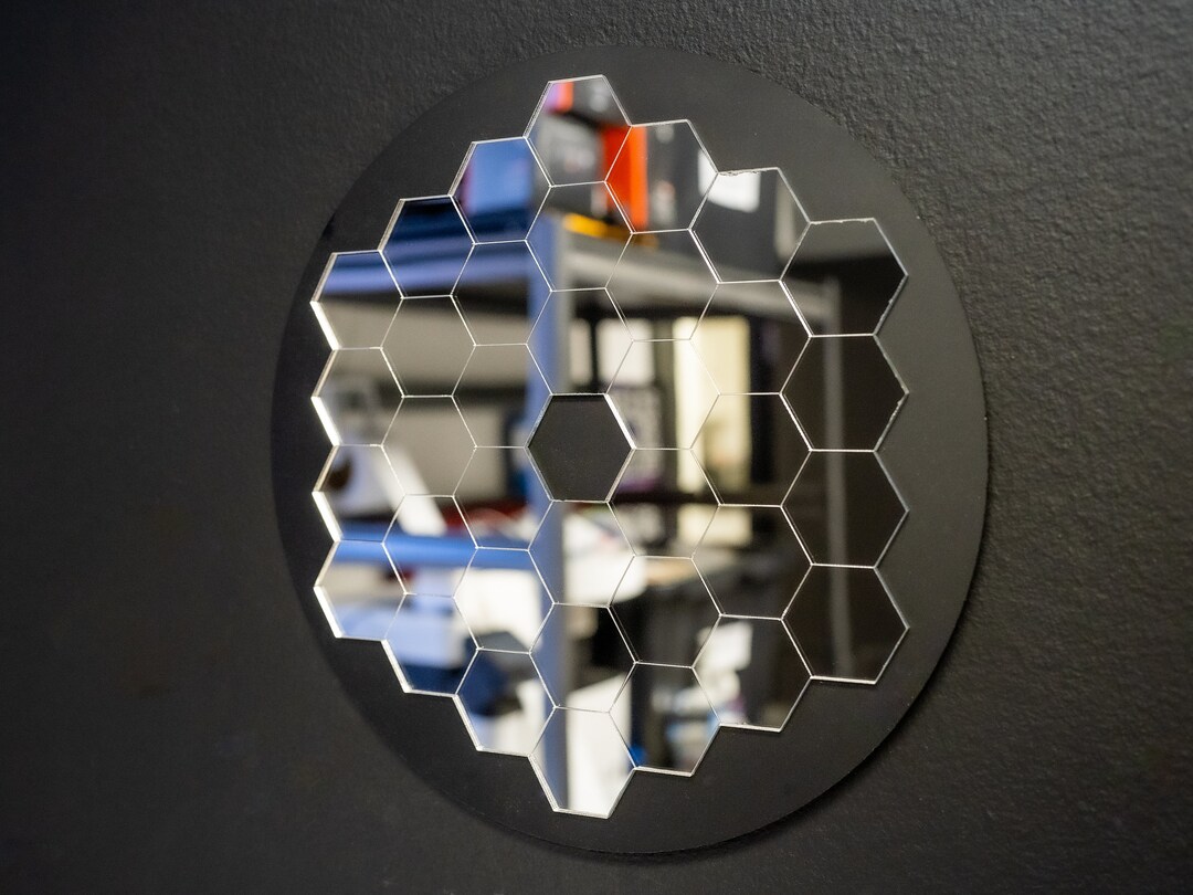 Keck Space Telescope Themed Mirror Wall Art, Perfect Gift for the House ...