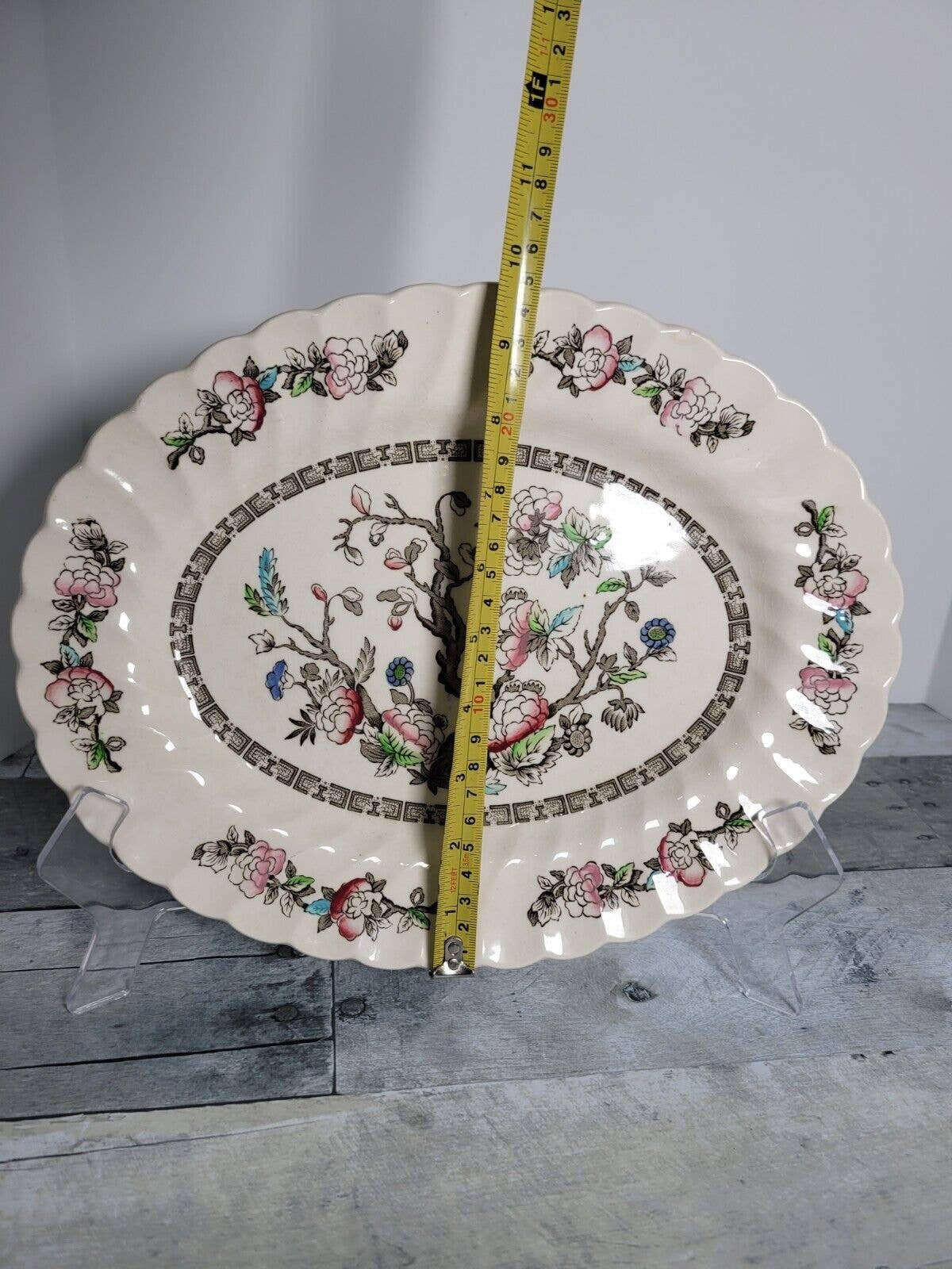 Myott Indian Tree Platter Staffordshire Oval Platter 12 3/8 X 9 5/8 - Etsy